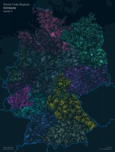ZIPScribble Map Germany – twentyone